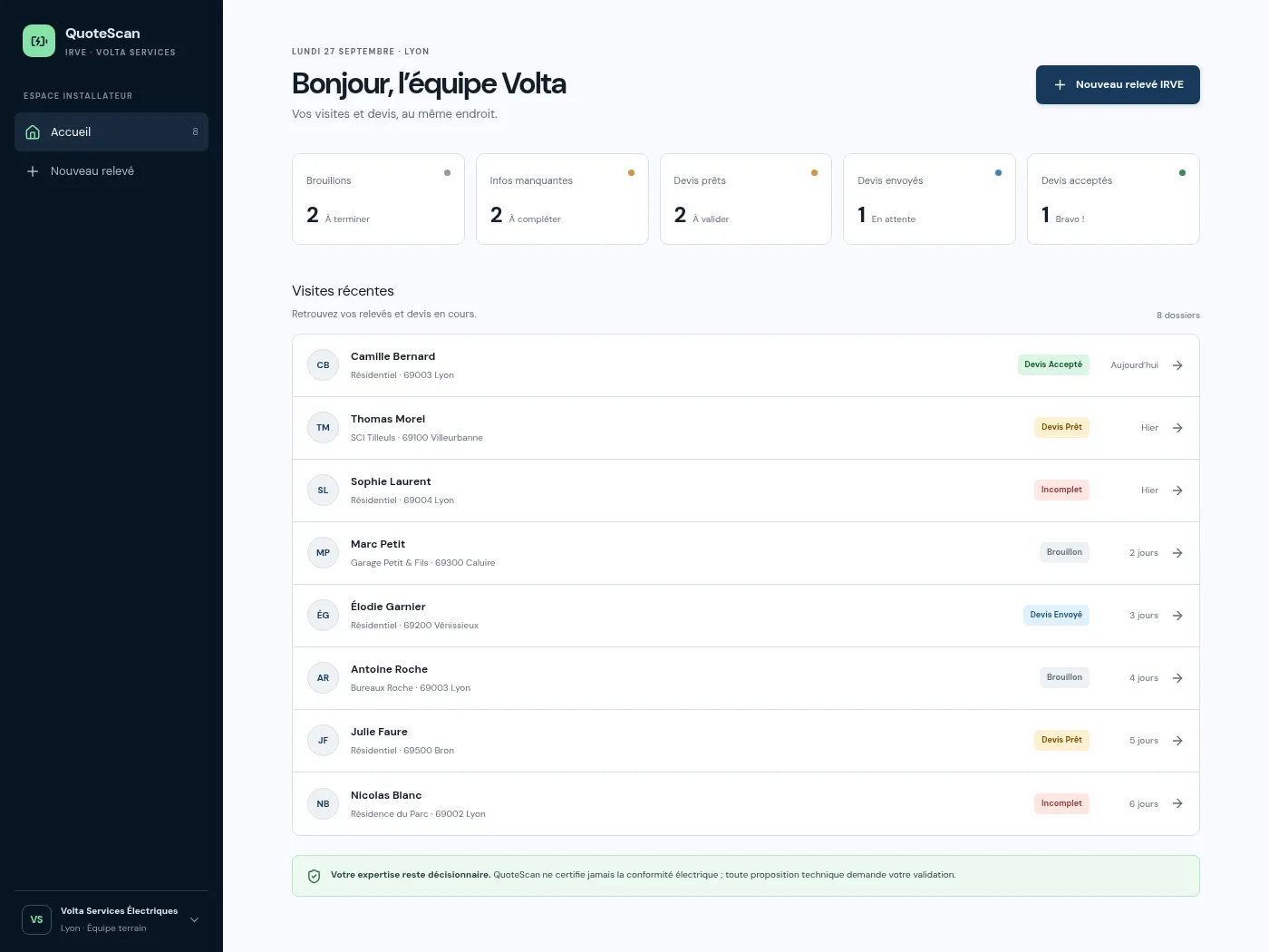 IRVE QuoteScan Prototype