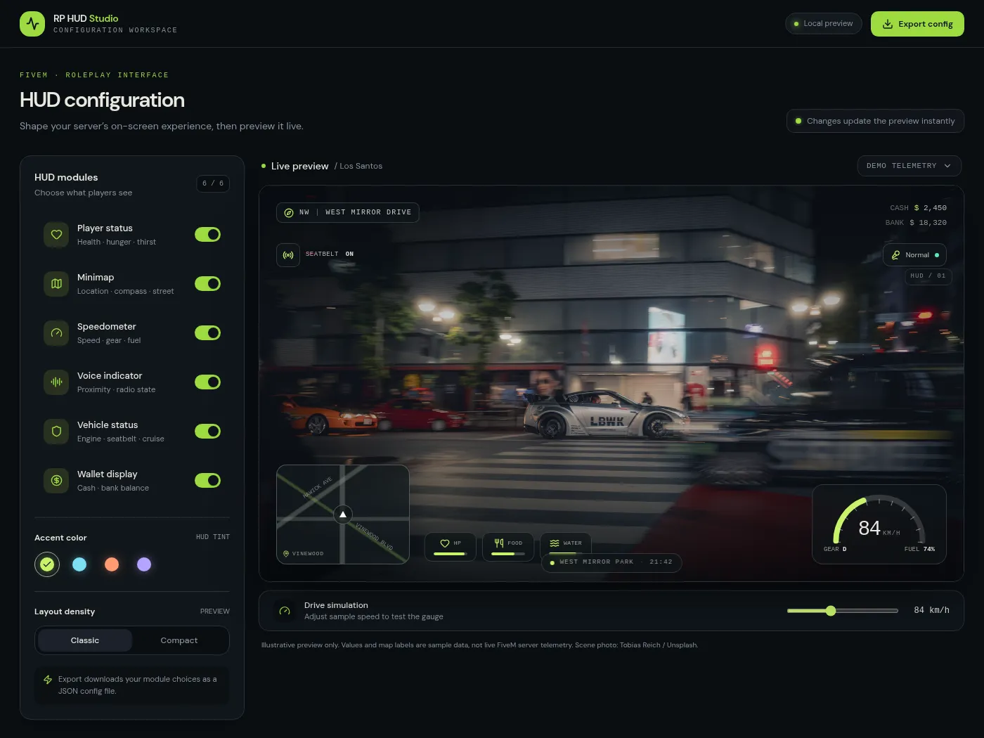 RP HUD System