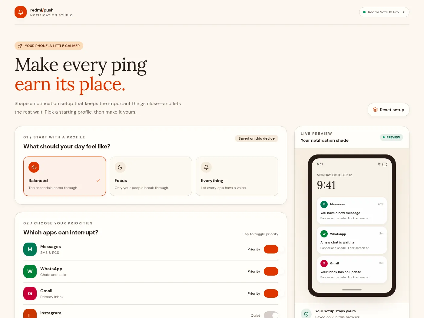 Redmi Push Manager