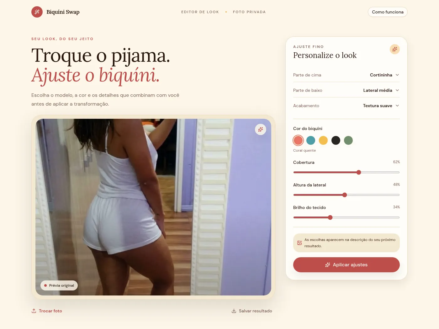 Biquíni Swap Filter