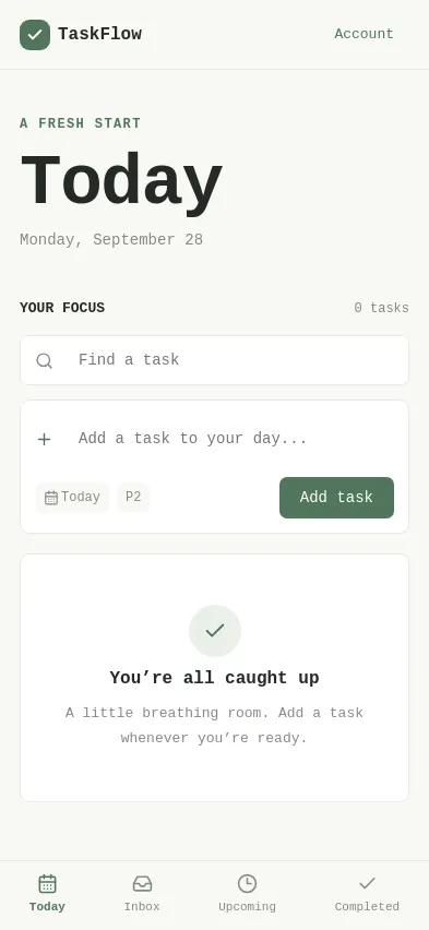 TaskFlow Mobile