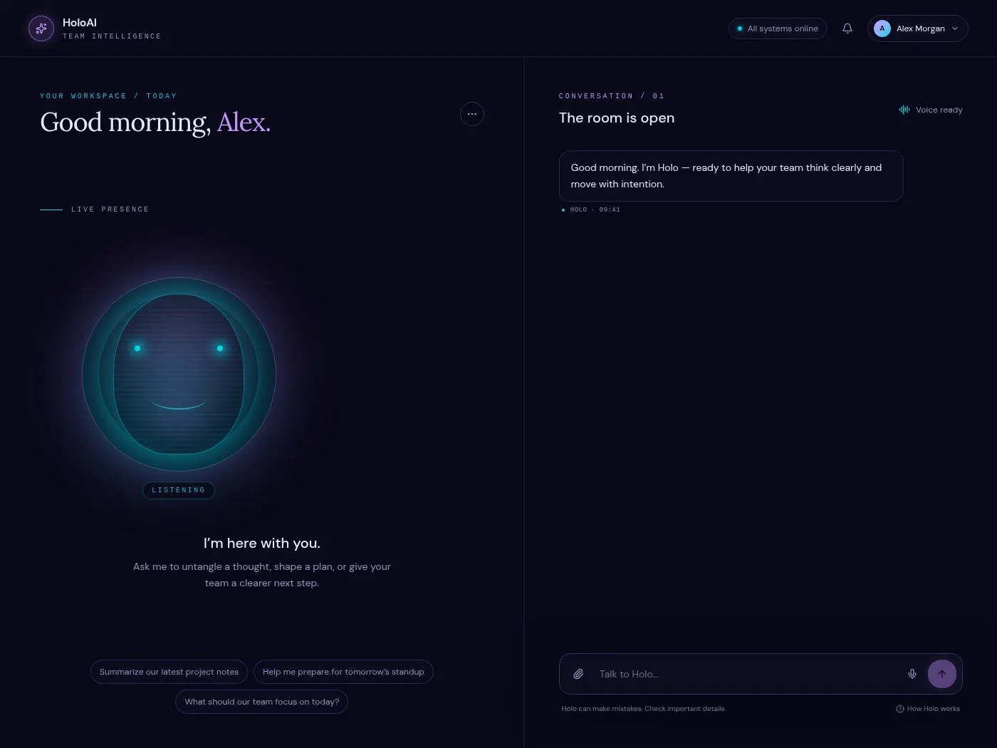 HoloAI Assistant