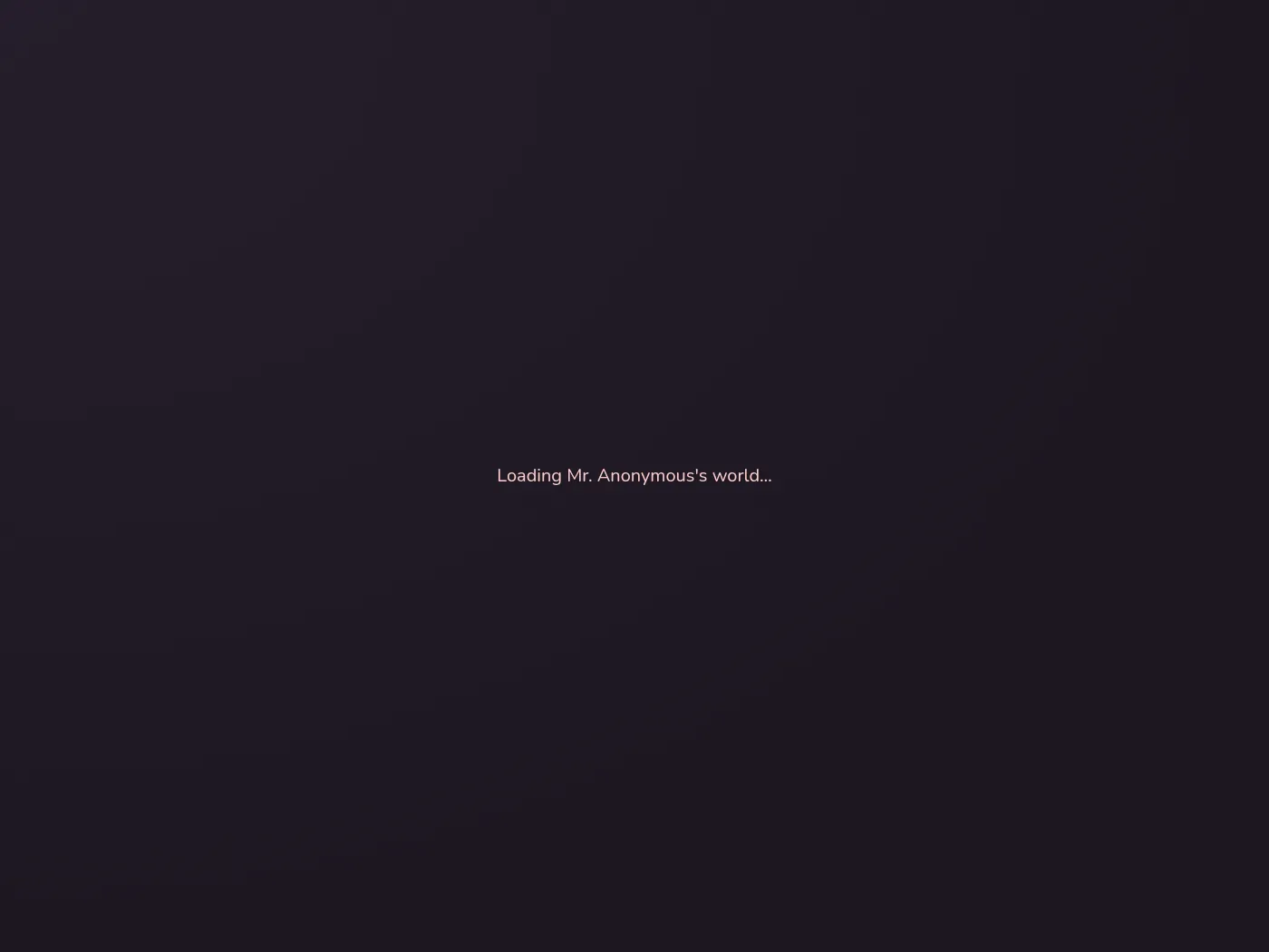 Anonymous Portfolio Clone