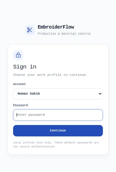 EmbroiderFlow ERP Extension