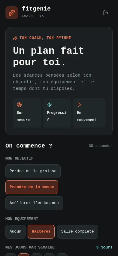 FitGenie Coach Mobile