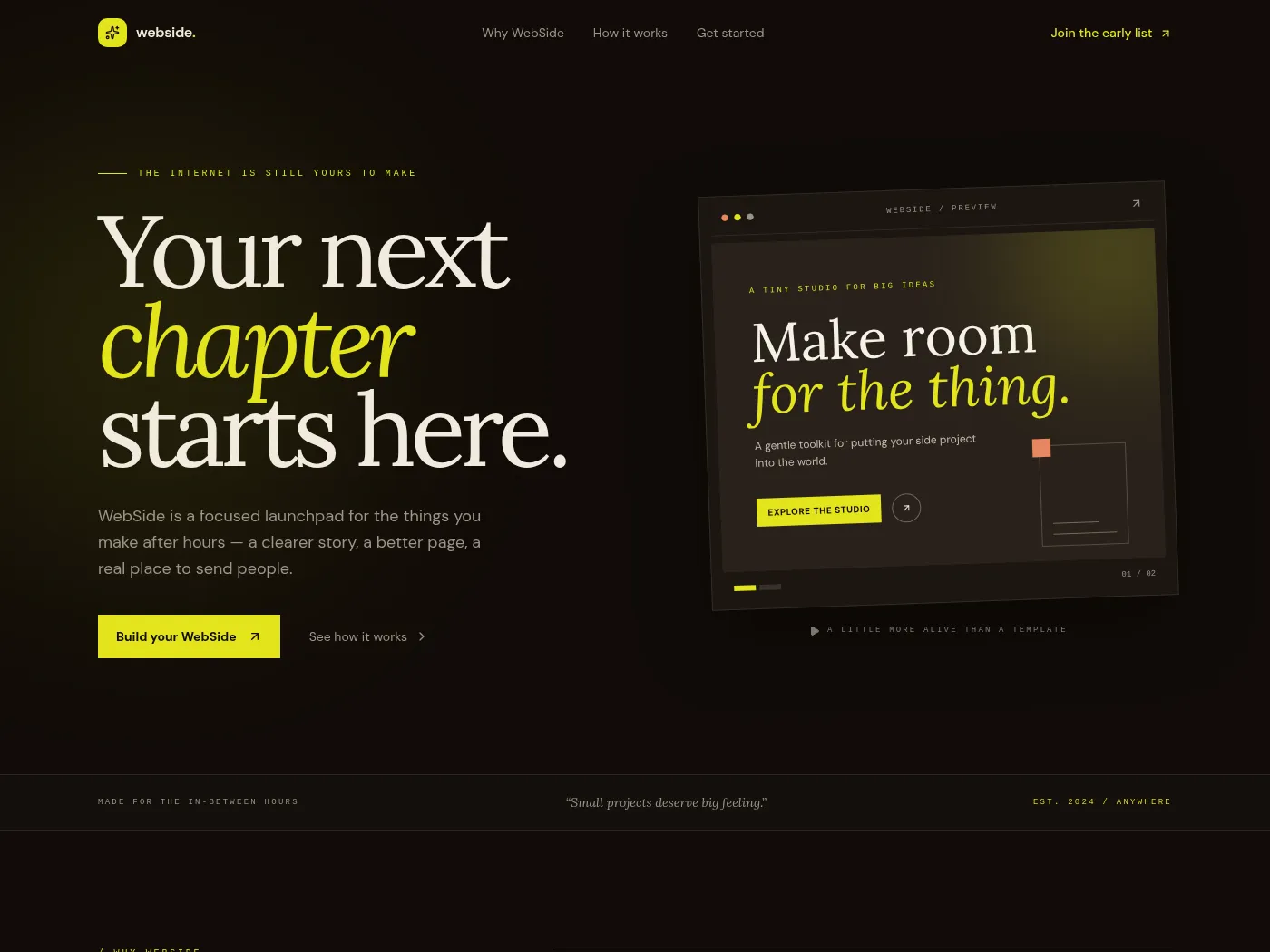 WebSide Launchpad
