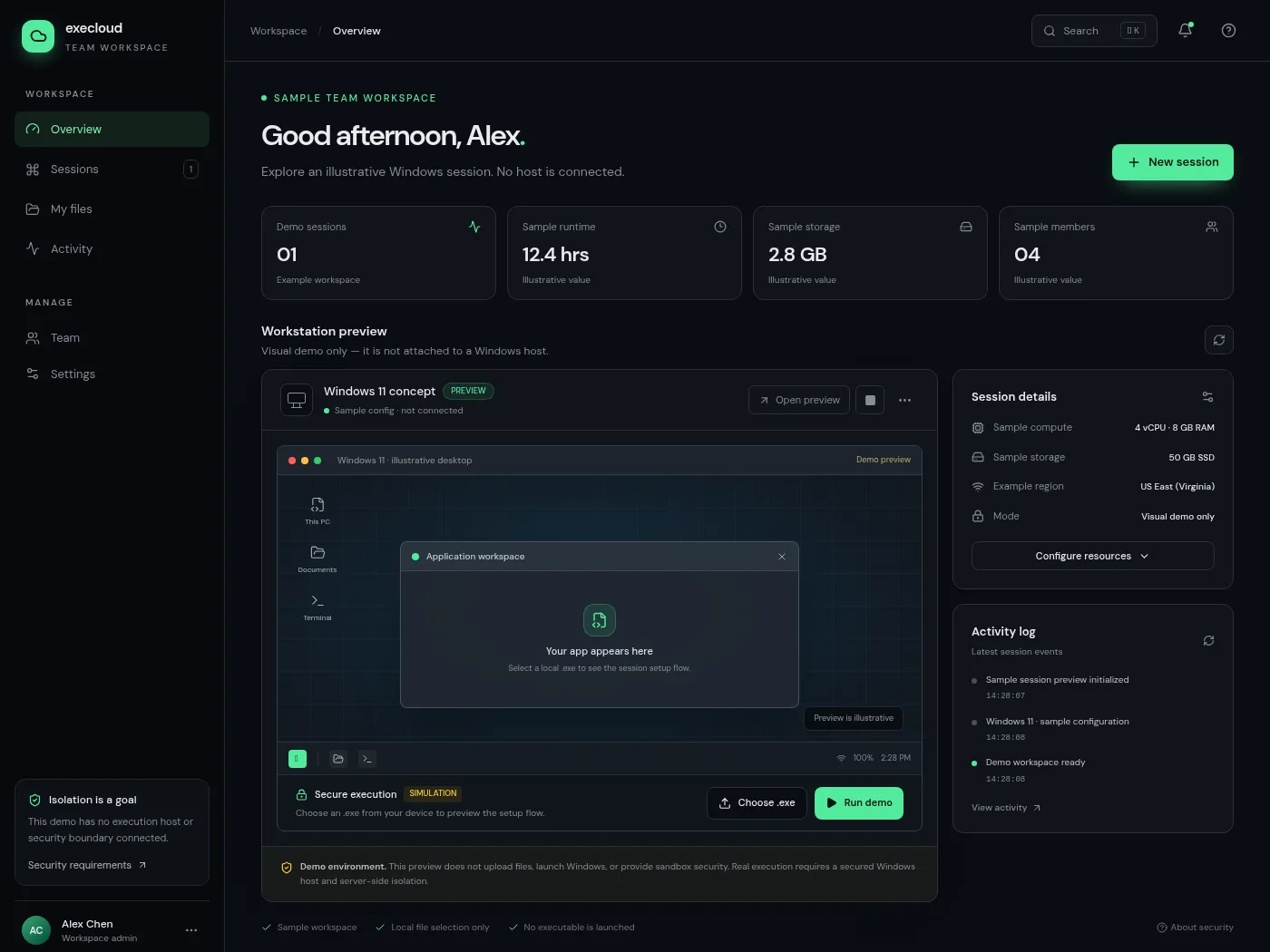 ExeCloud Platform