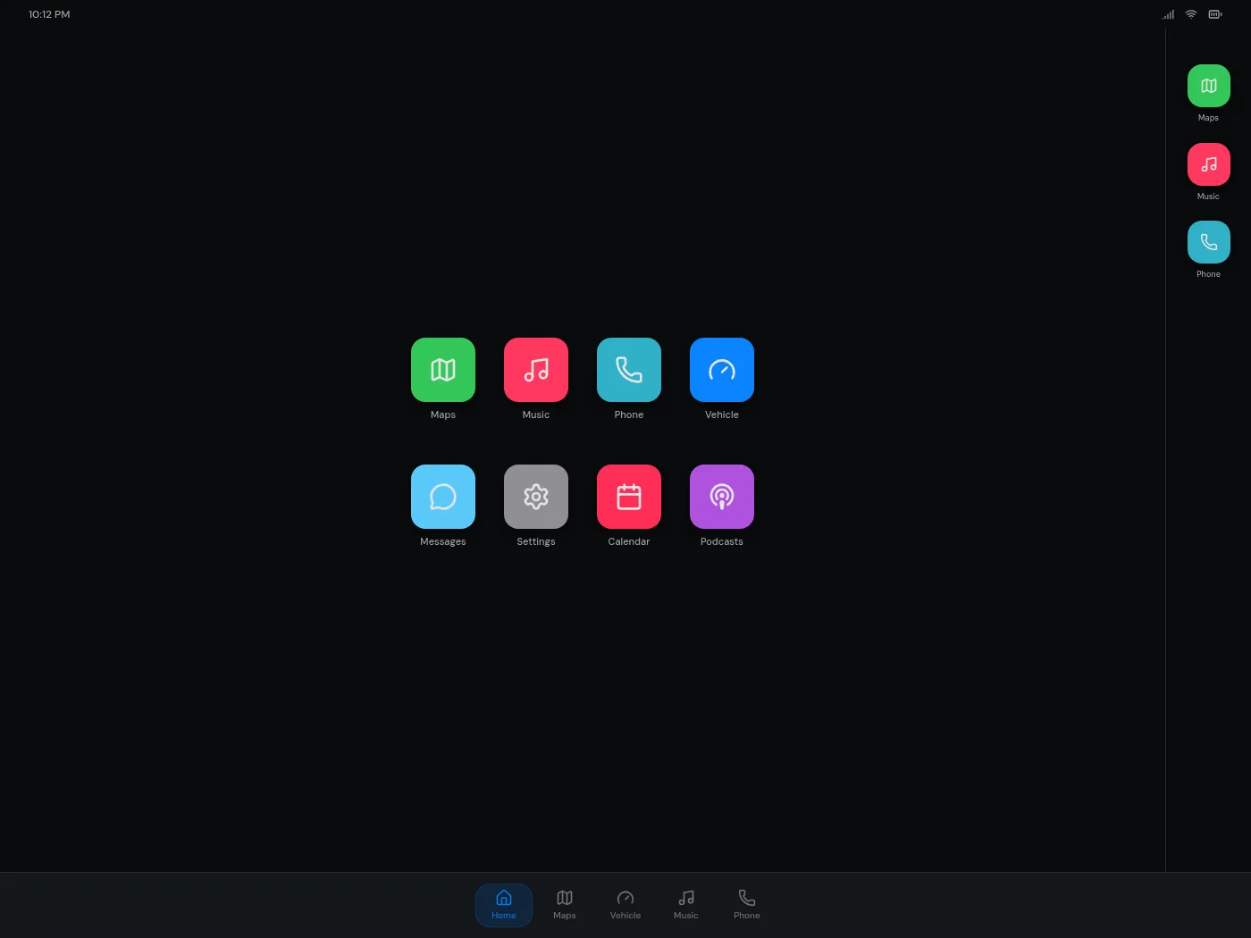 RP CarPlay Dashboard