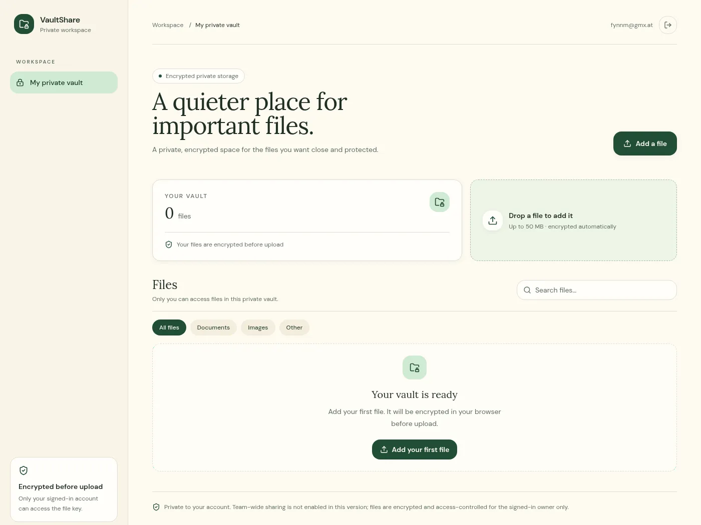 VaultShare Platform