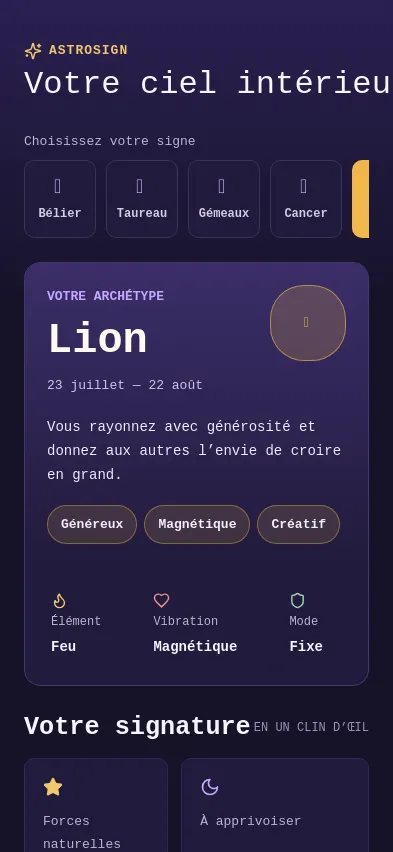 AstroSign Insights
