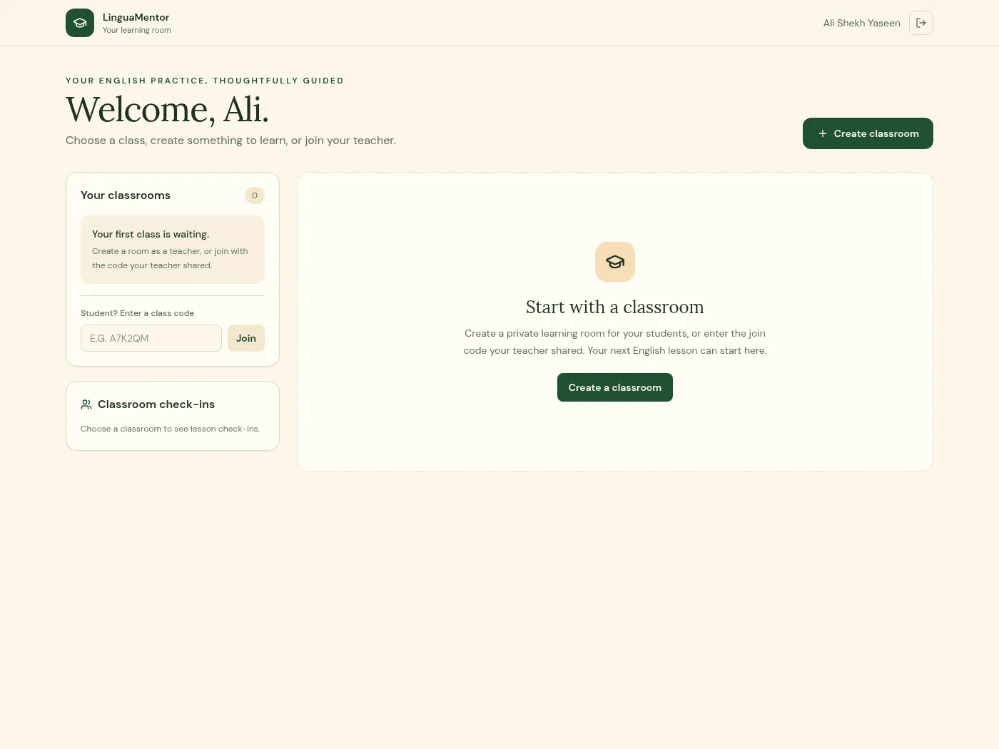 LinguaMentor Hub