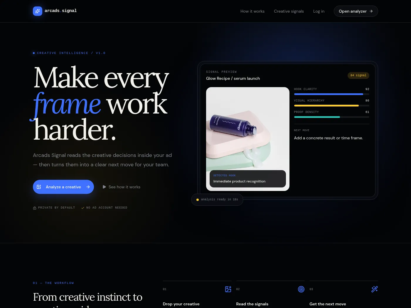 Arcads Brand AI Analyzer
