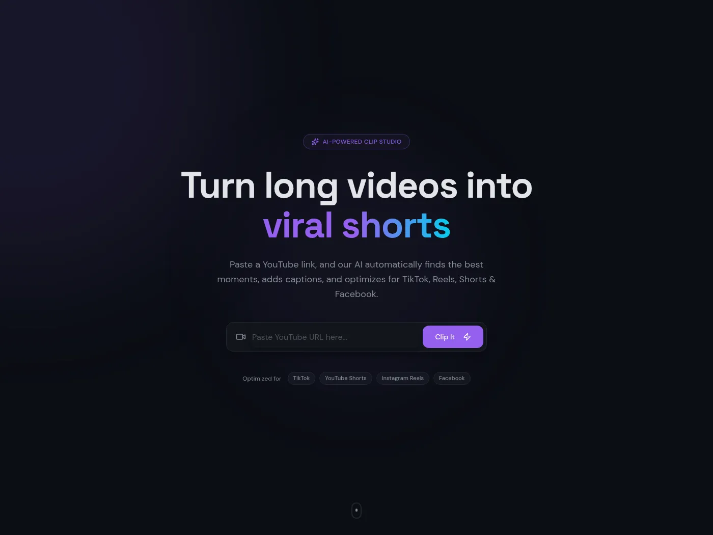 ViralClip AI Studio