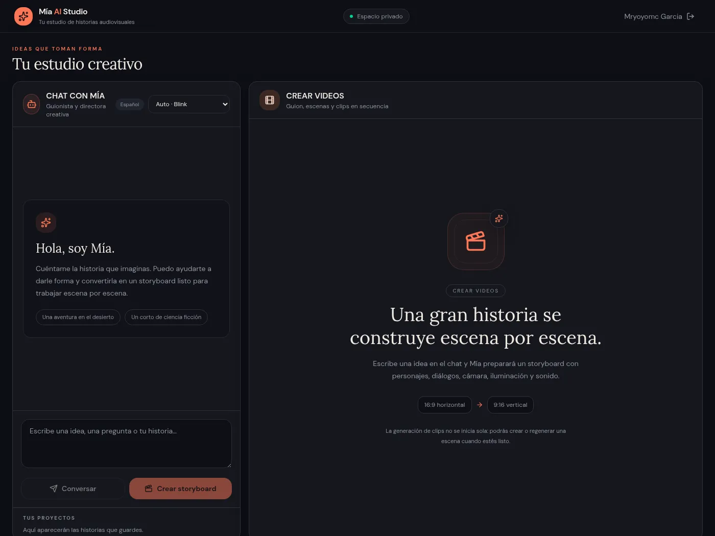 Mía AI Studio