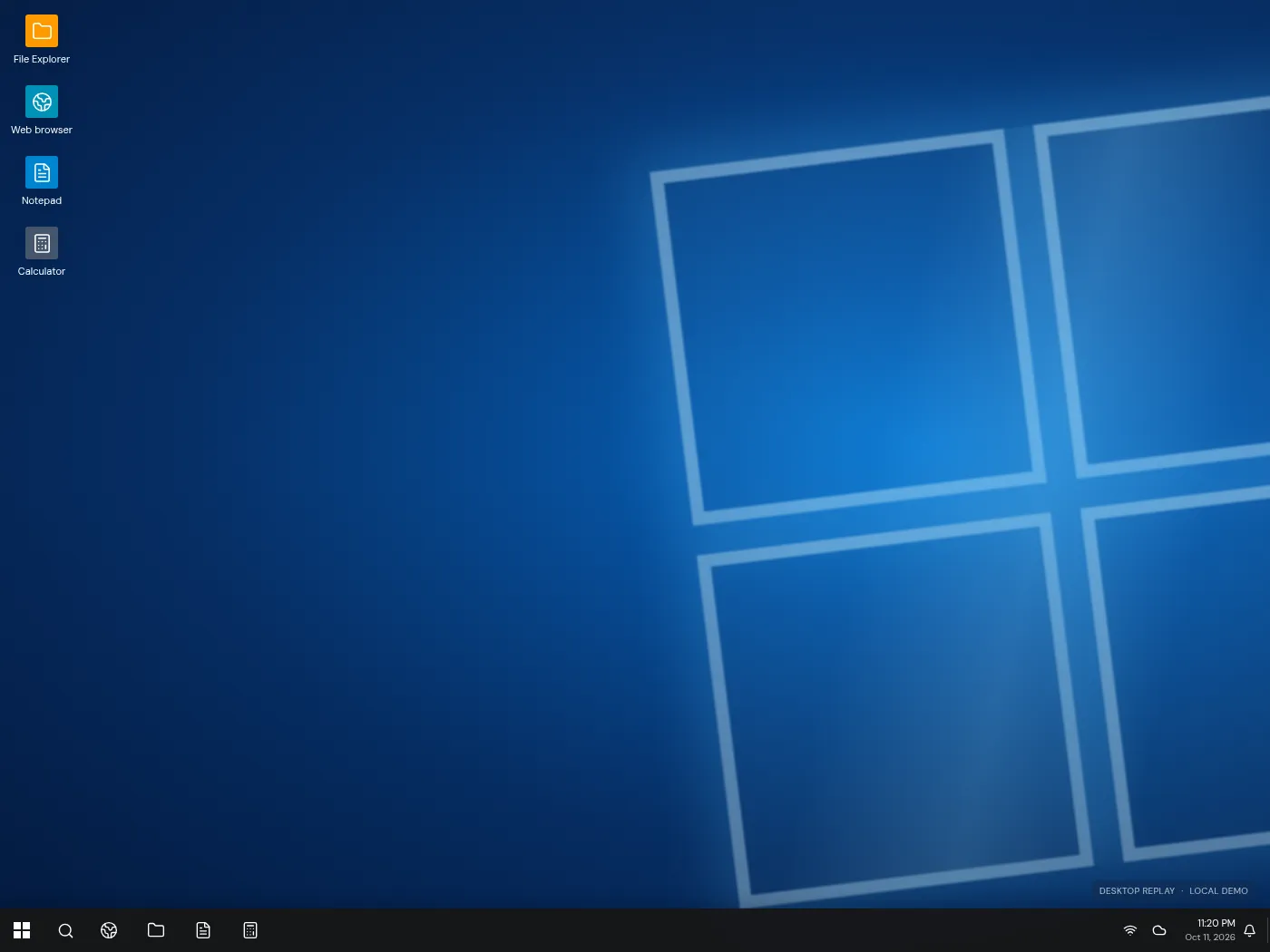 Win10 Web Emulator