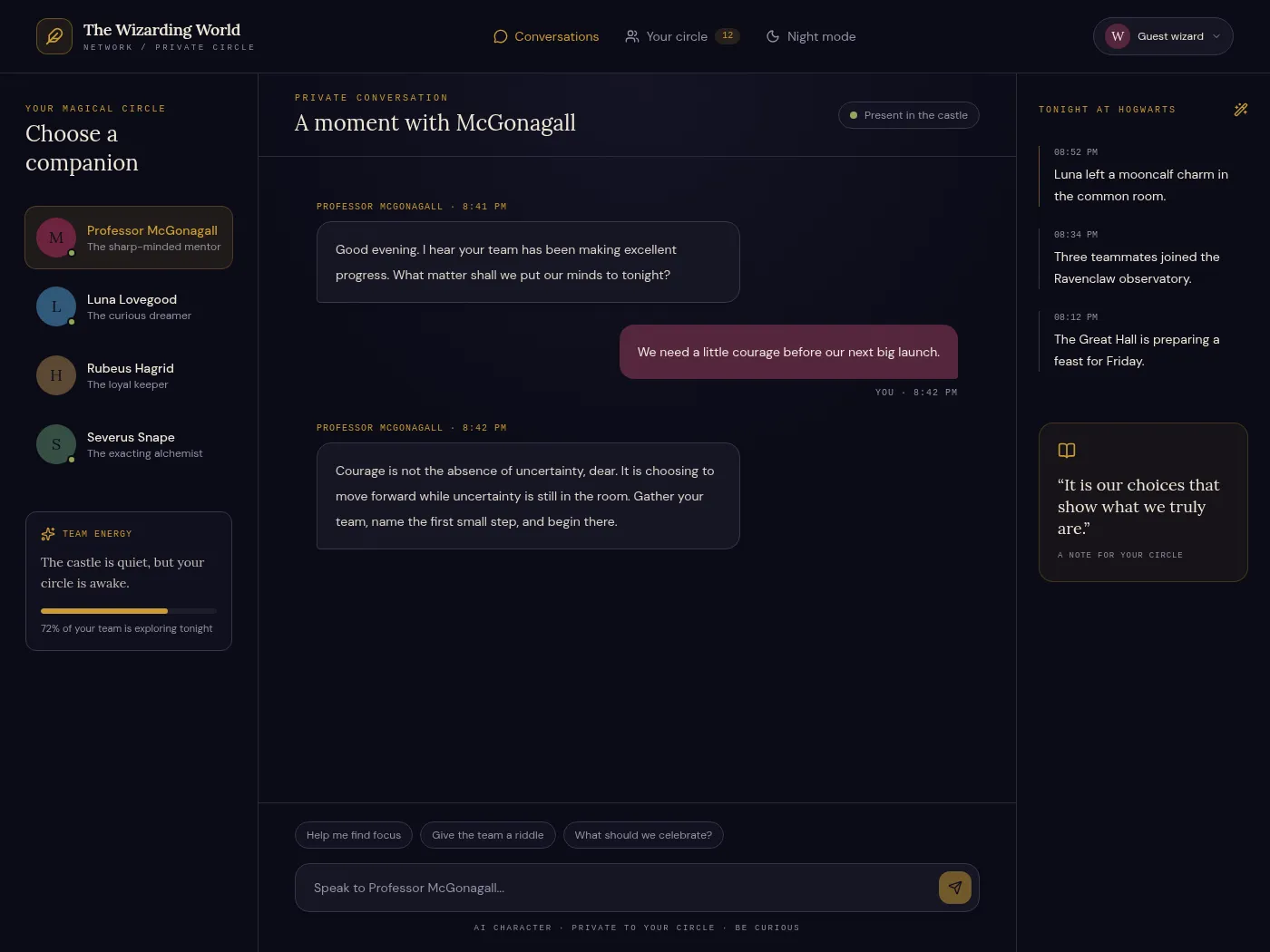 Wizarding World Network