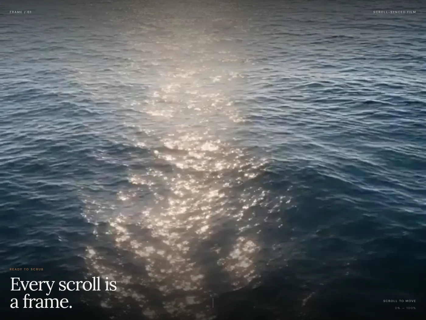 ScrollSynced Video Site