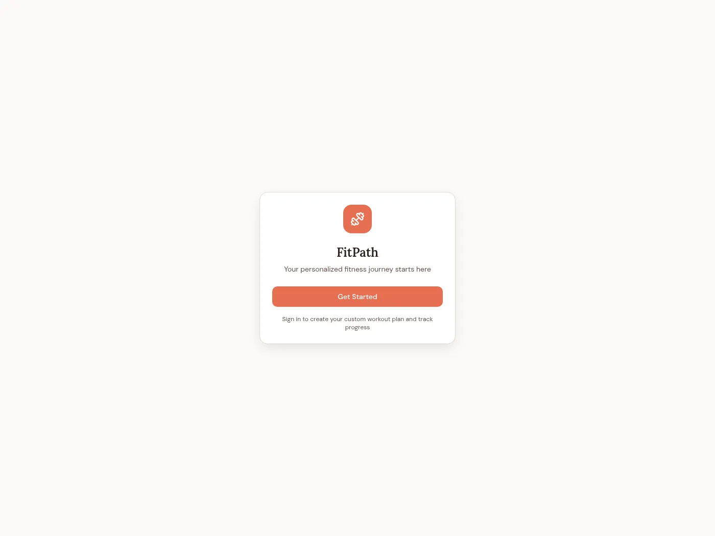 FitPath Custom Plann