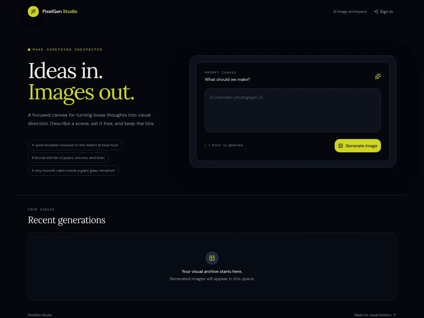 PixelGen Studio