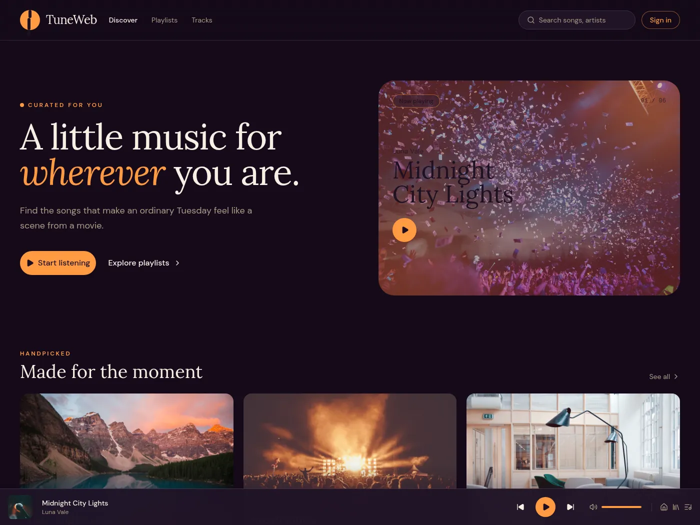 TuneWeb