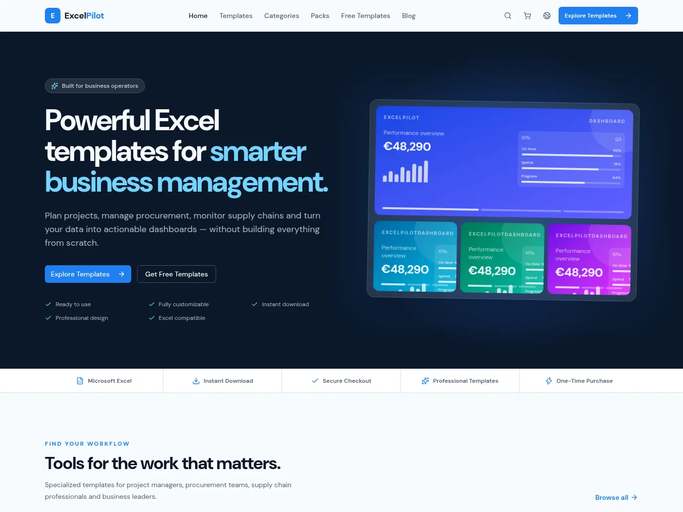 ExcelPilot Marketplace