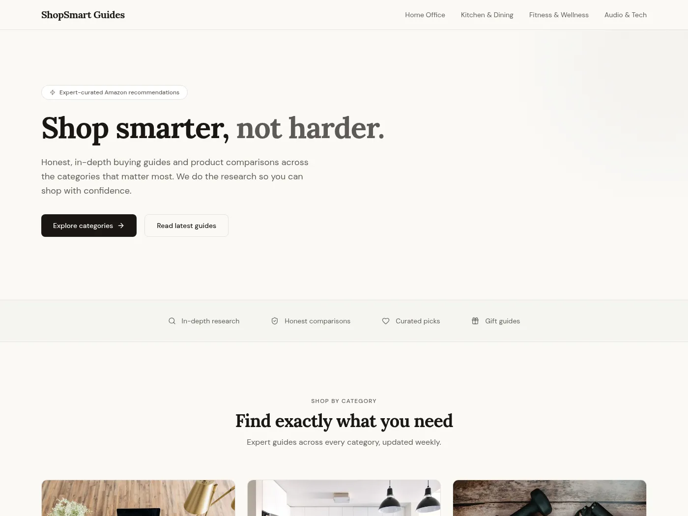 ShopSmart Guides