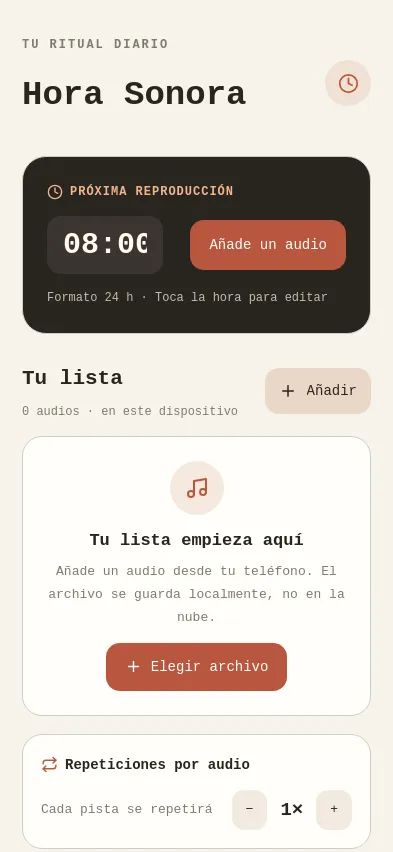 Audio Scheduler App