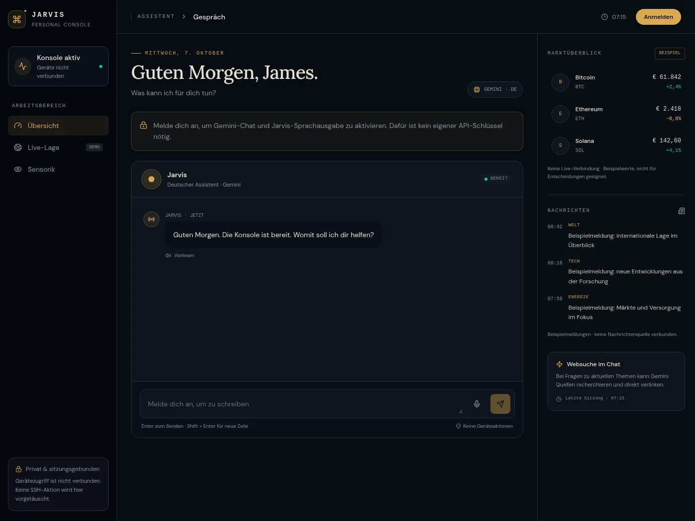 Jarvis Desktop Assistant
