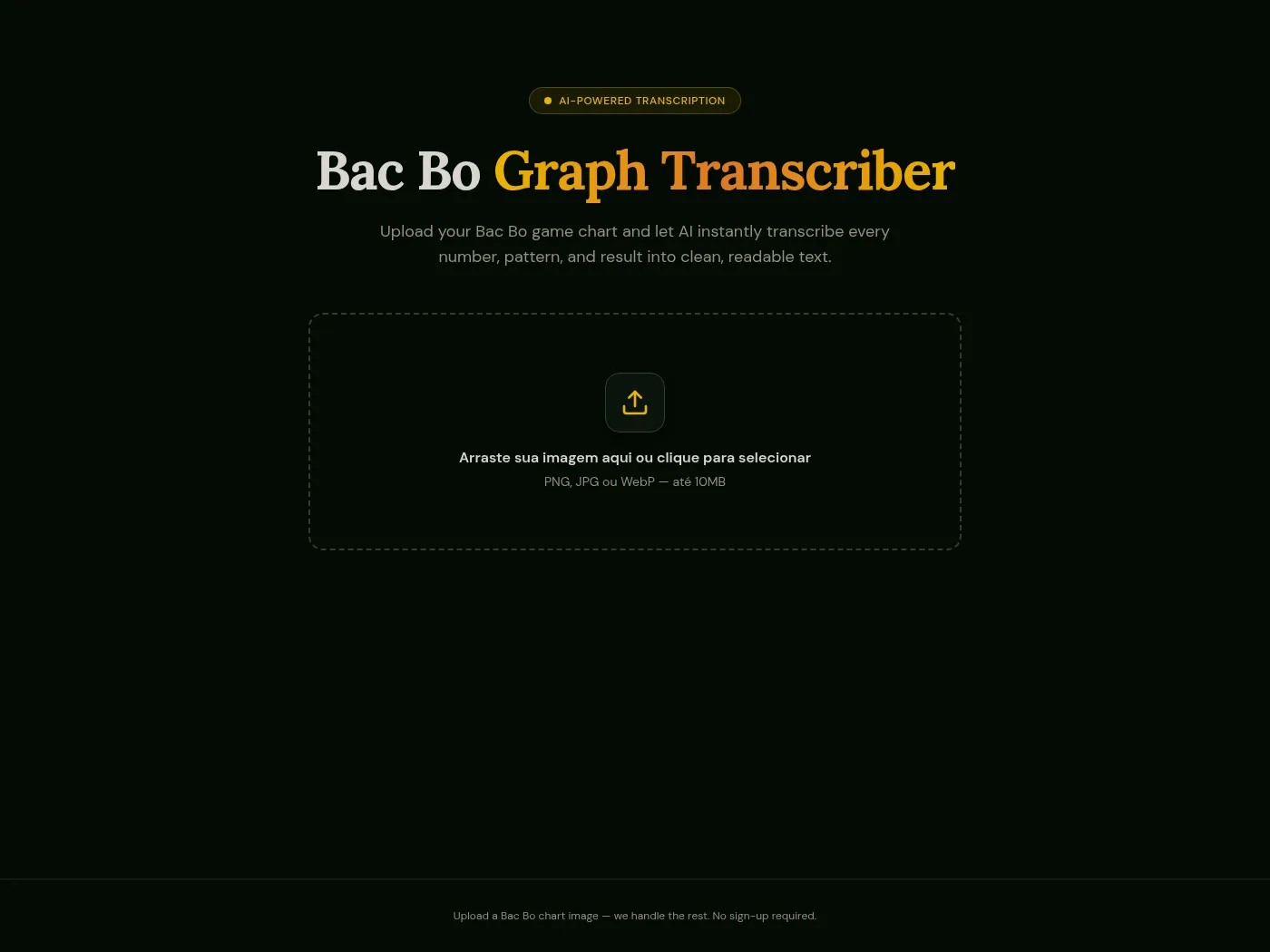 Bac Bo Graph Transcriber