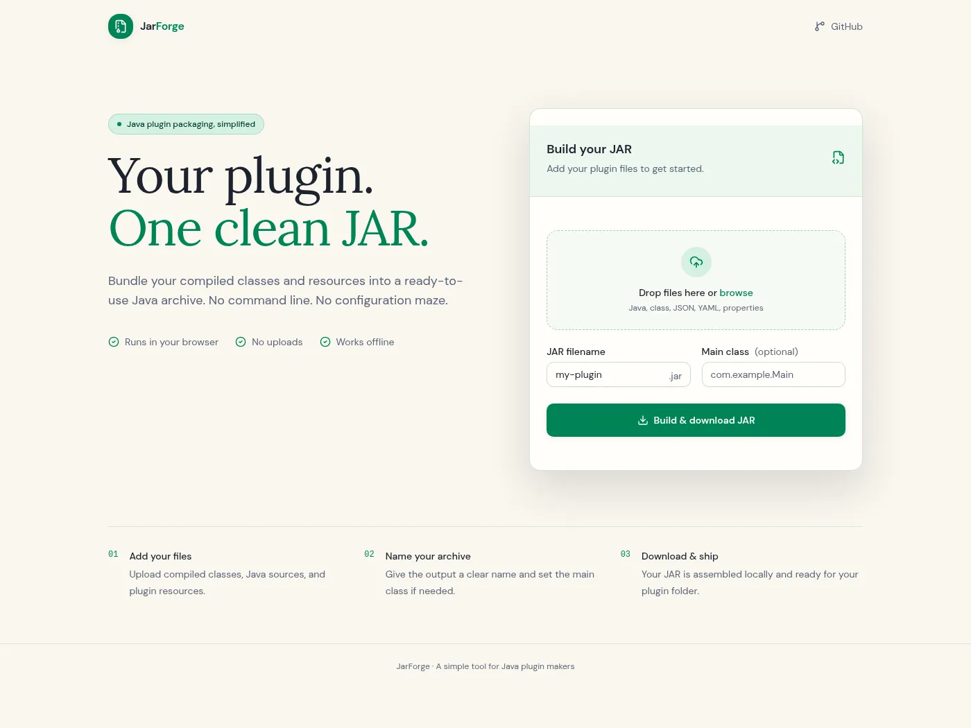JAR File Compiler