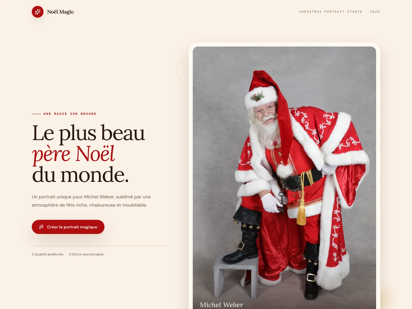 Noël Magic Image Enhancer