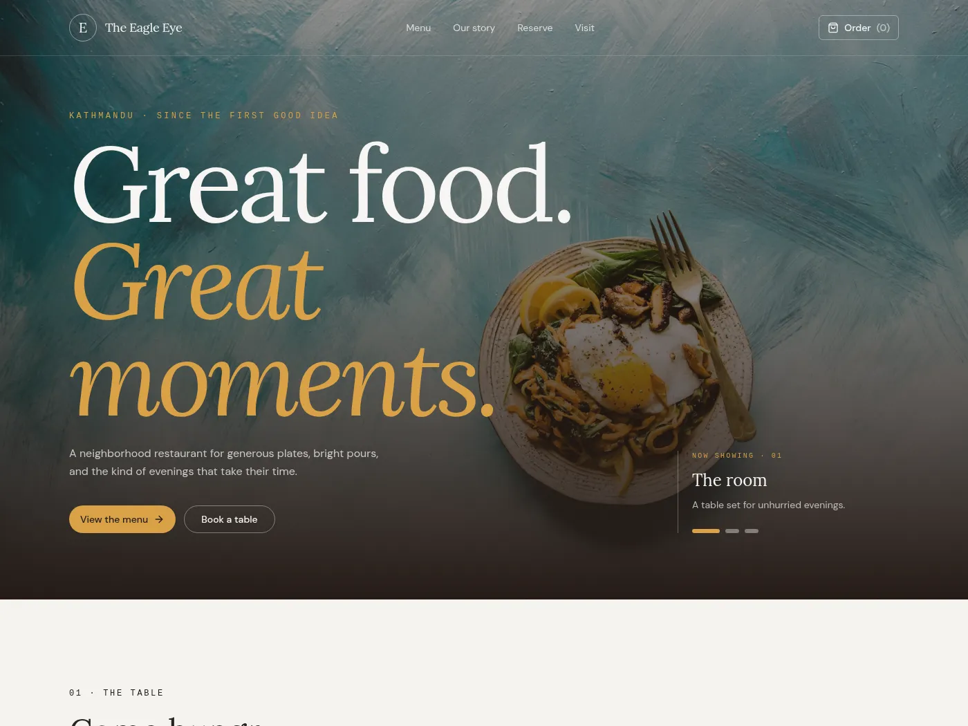Eagle Eye Restaurant Site