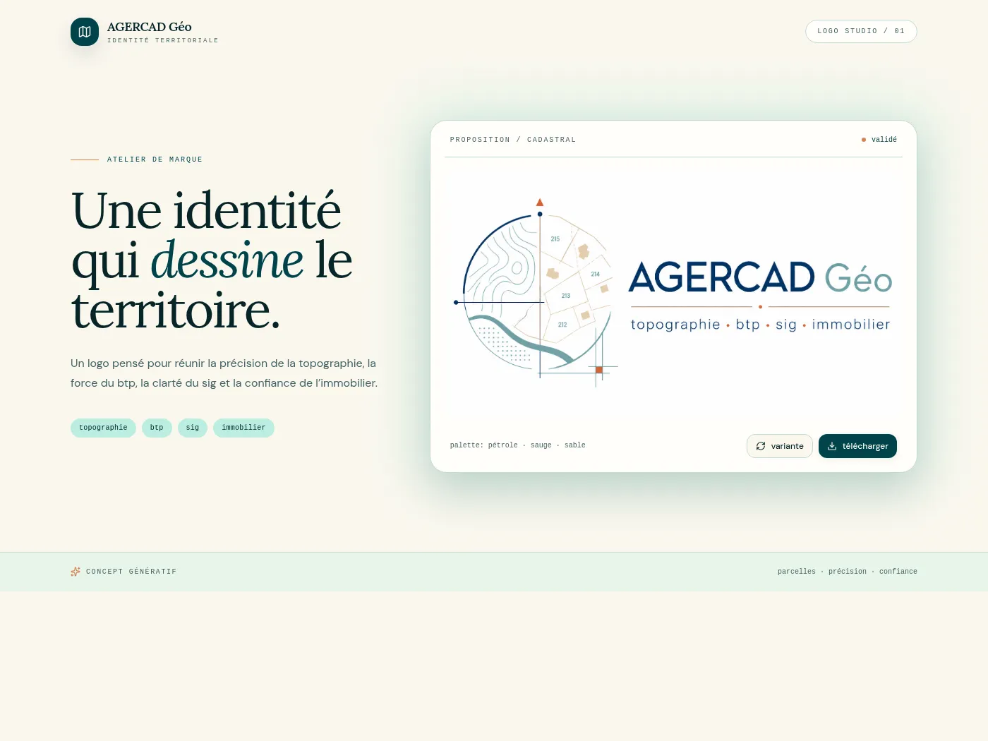 Agercad Logo Generator