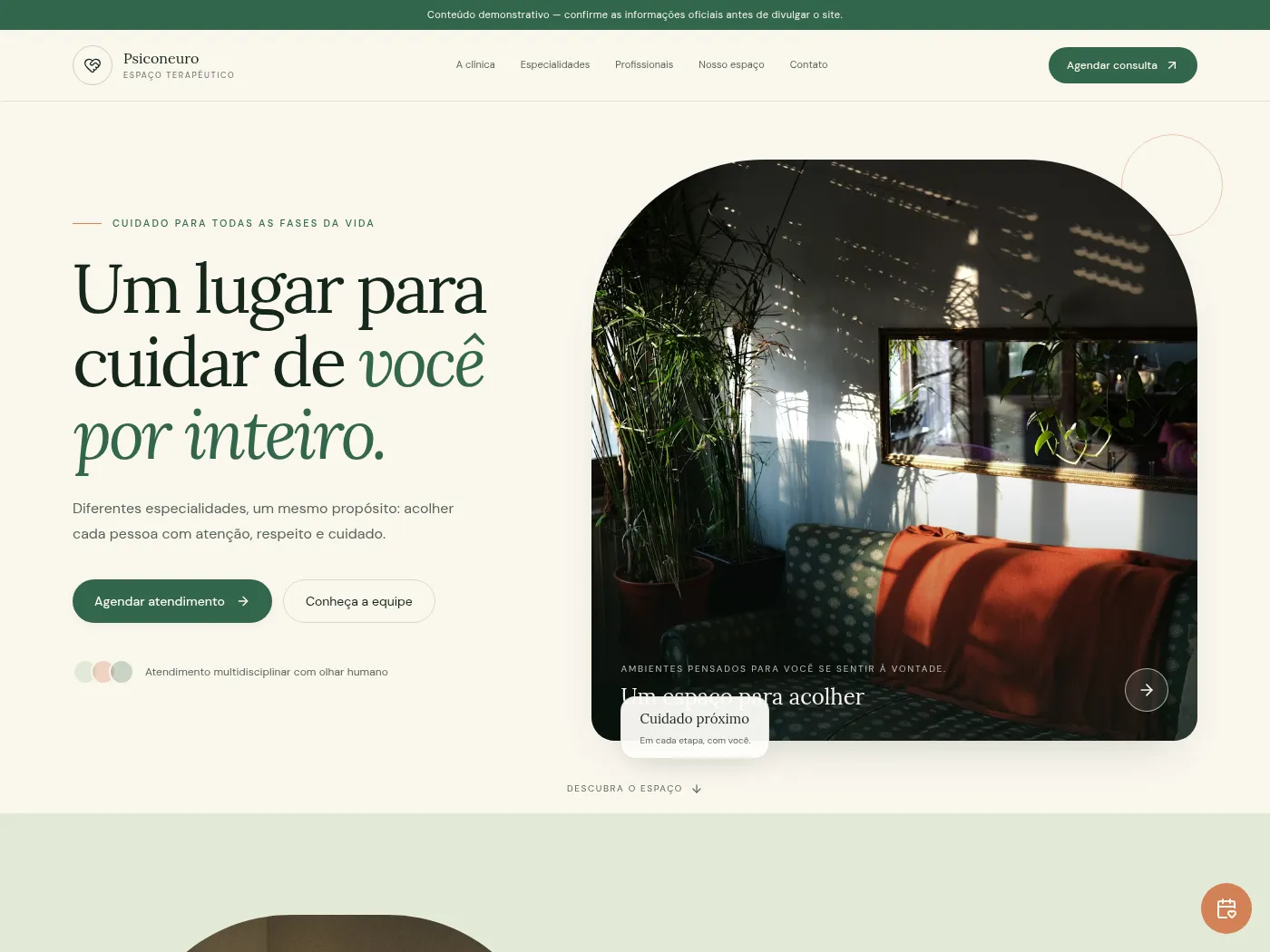 PsicoNeuro Clinic CMS