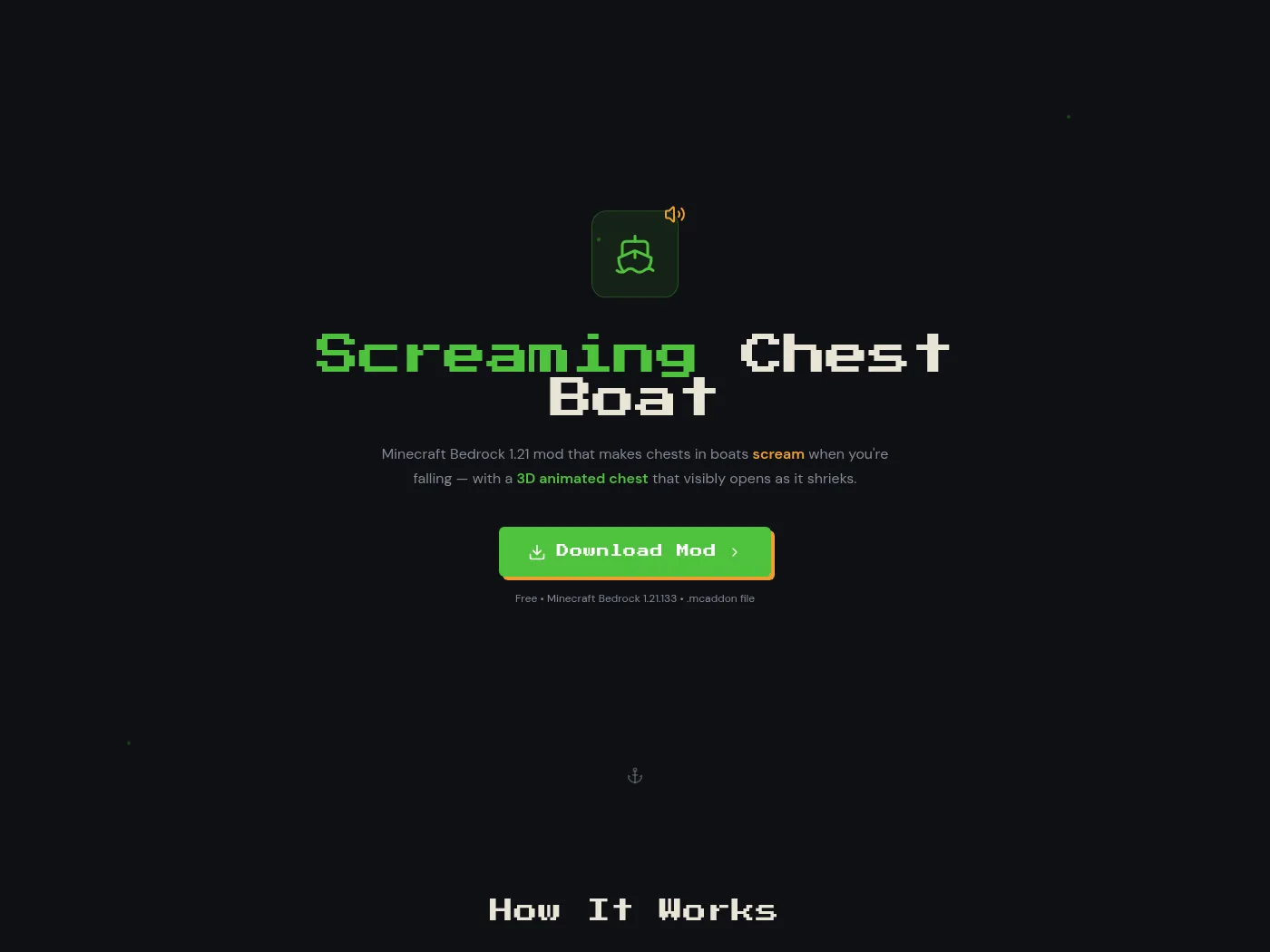 Screaming Chest Mod Maker