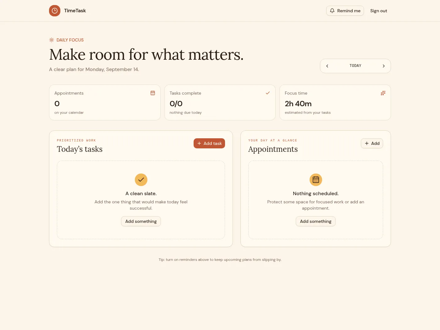 TimeTask Tracker