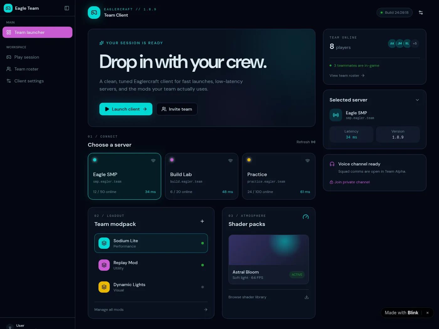 Eaglercraft Mod Web Client