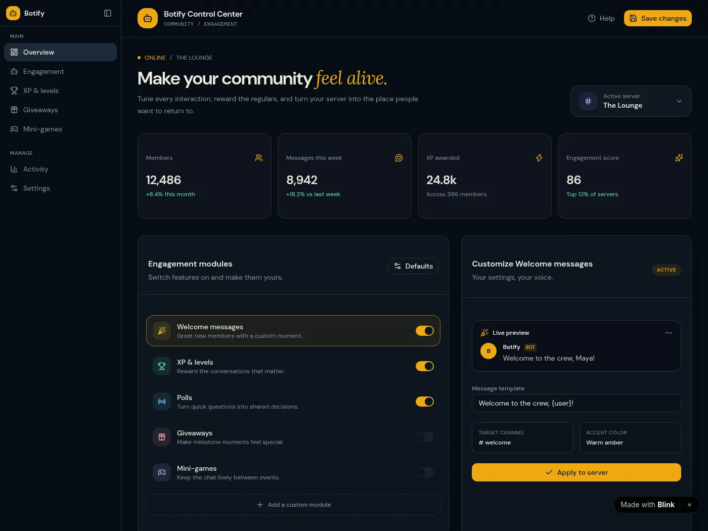 Botify Discord Companion