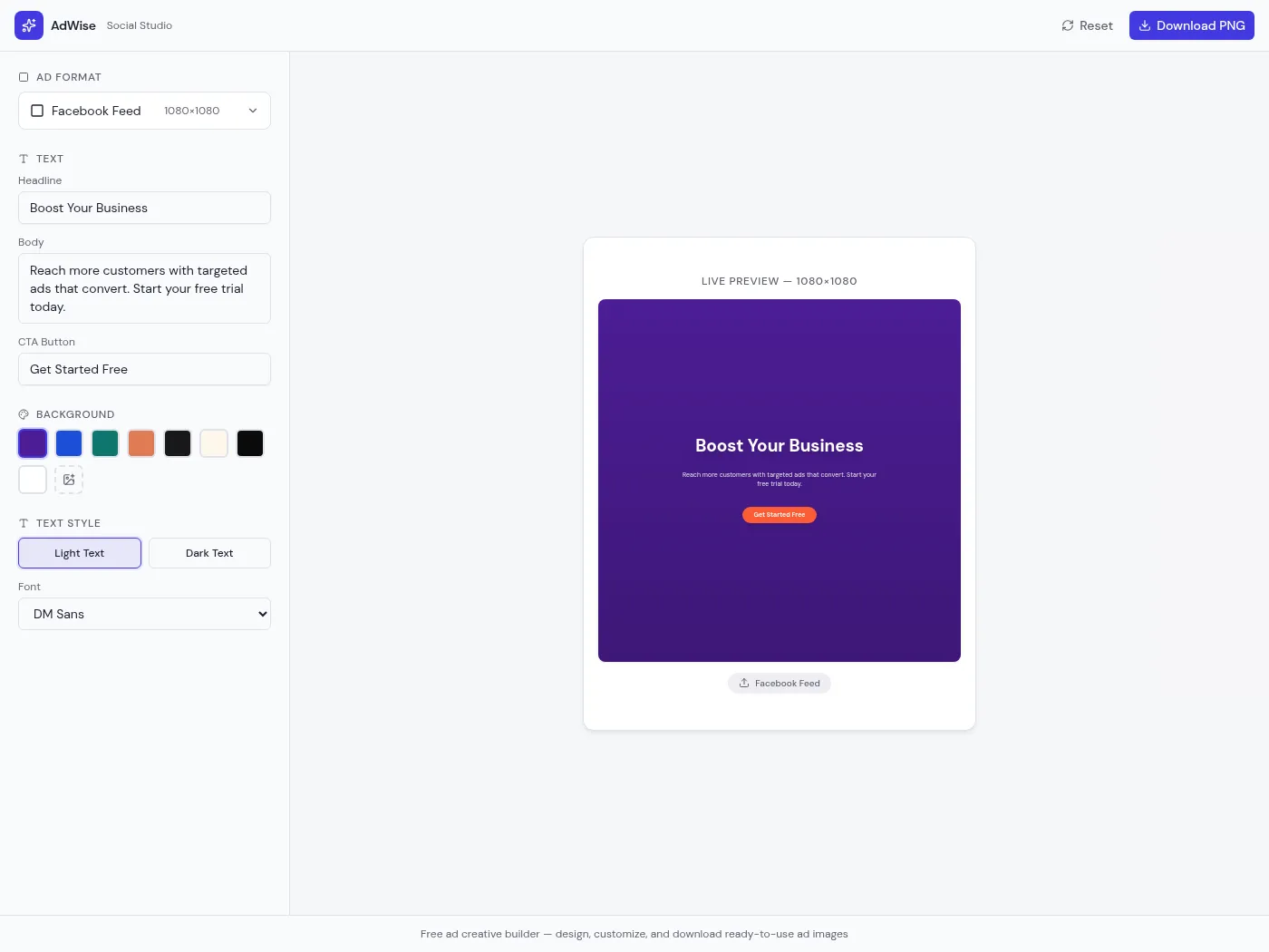 AdWise Social Studio
