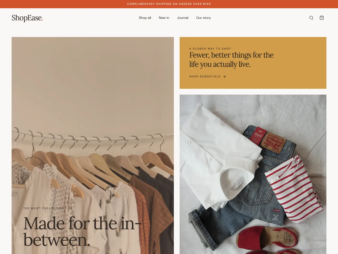 ShopEase E-Commerce Demo
