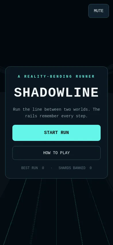Shadowline 3D Infinite Runner