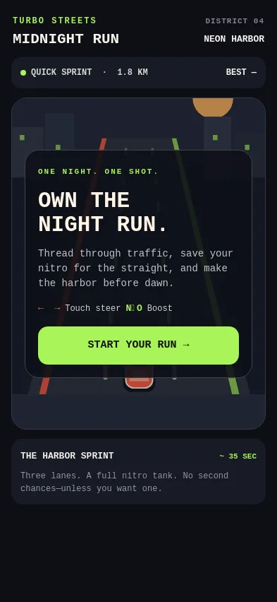 Turbo Streets Arcade
