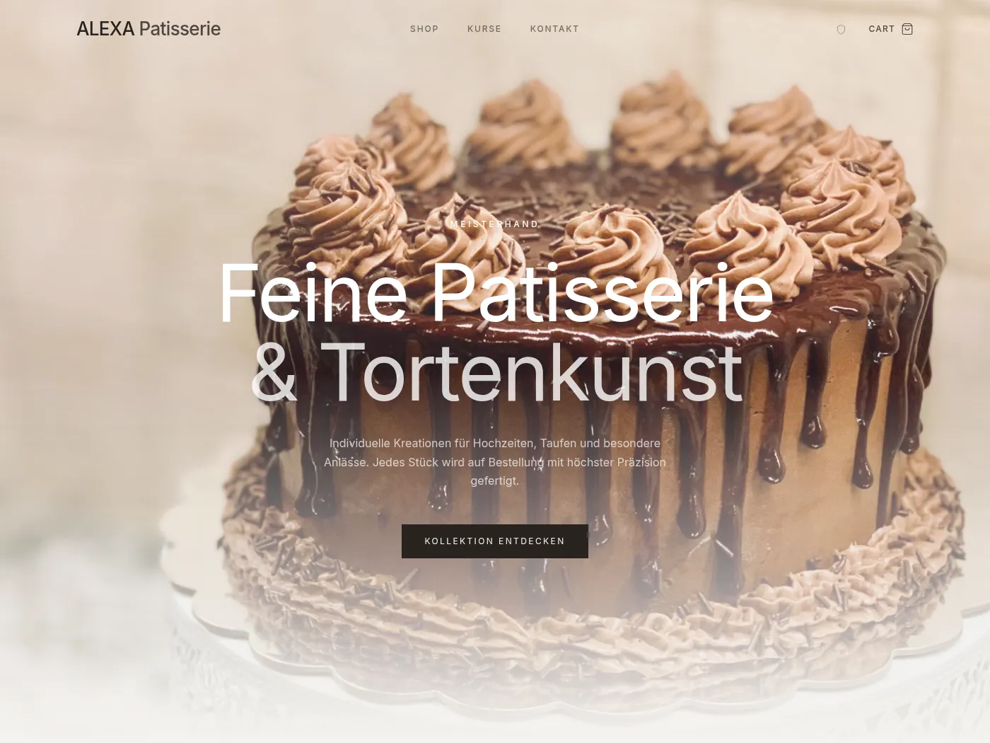 Alexa Patisserie Redesign