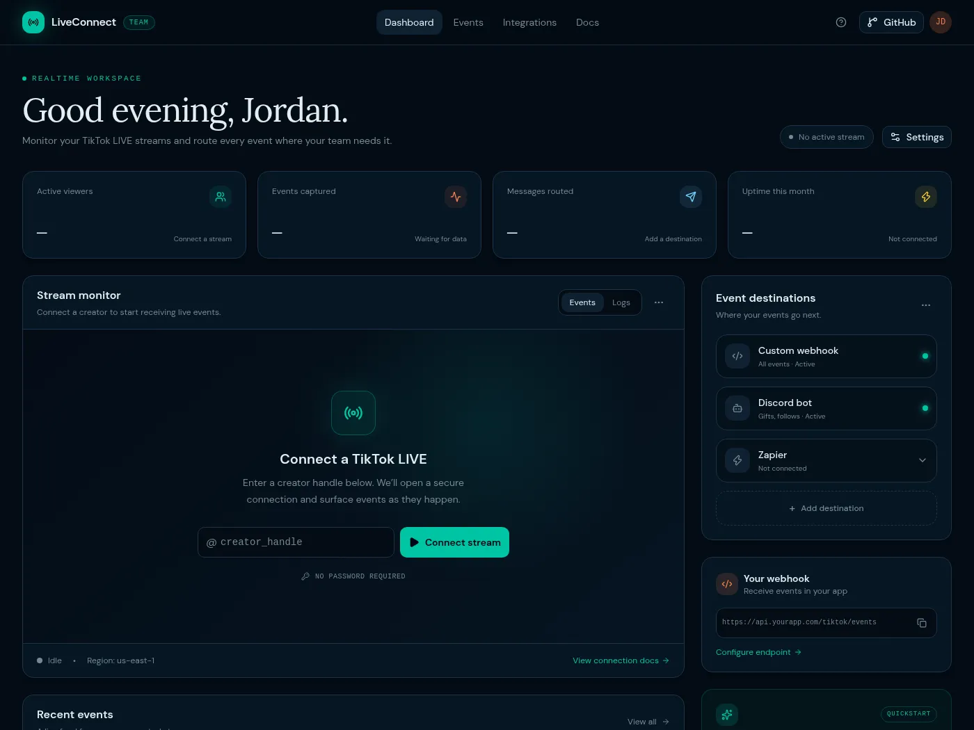 TikTok LiveConnect