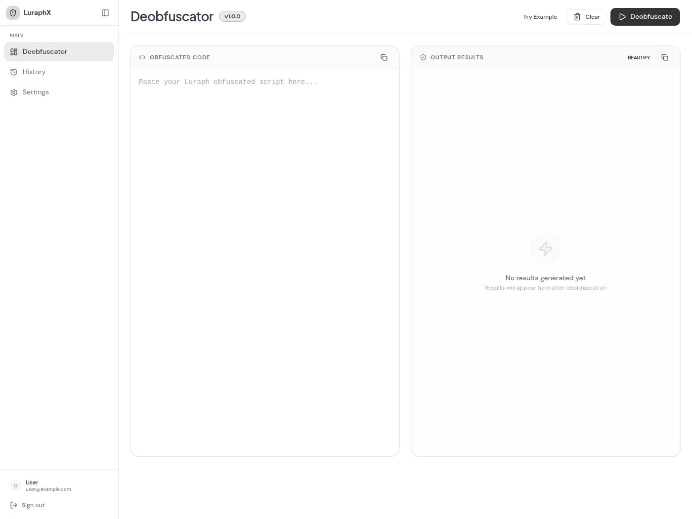 Luraph Deobfuscator Tool
