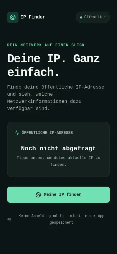 IP Finder Mobile App