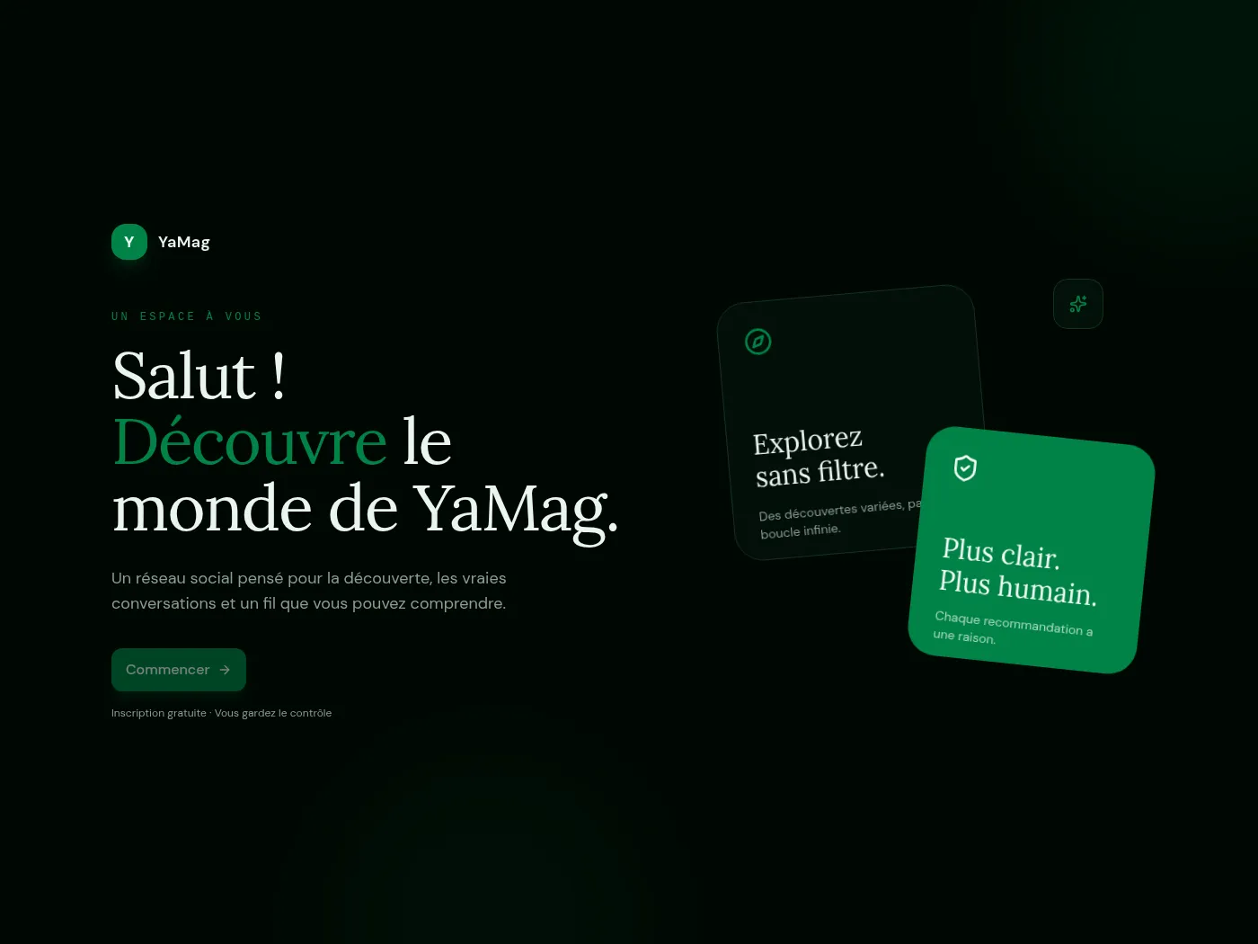 YaMag Social Platform