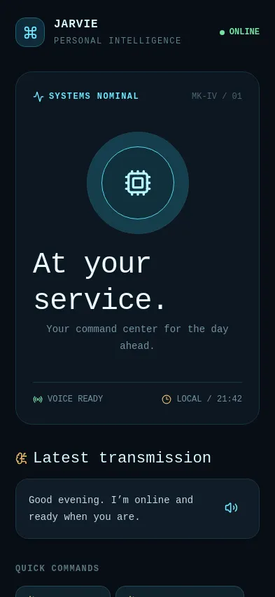 Jarvie AI Assistant