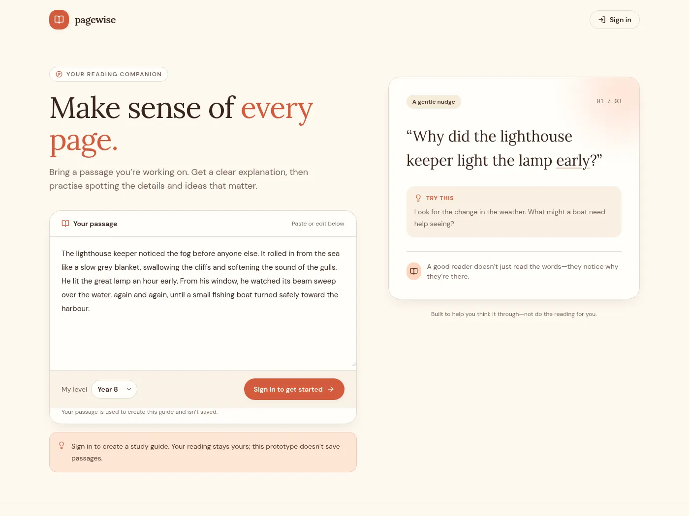 Sparx Reader Assistant