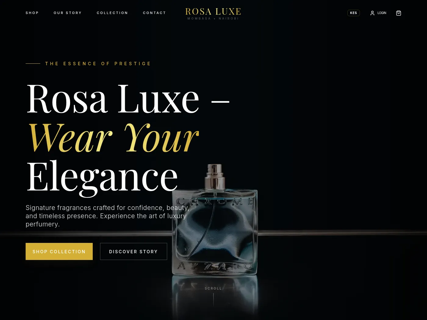 Rosa Luxe E-Commerce